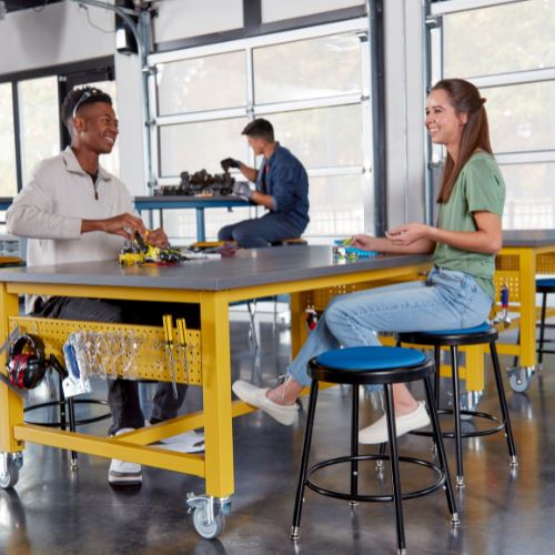 KI Stout Makerspace Tables | Fixed or Adjustable Height